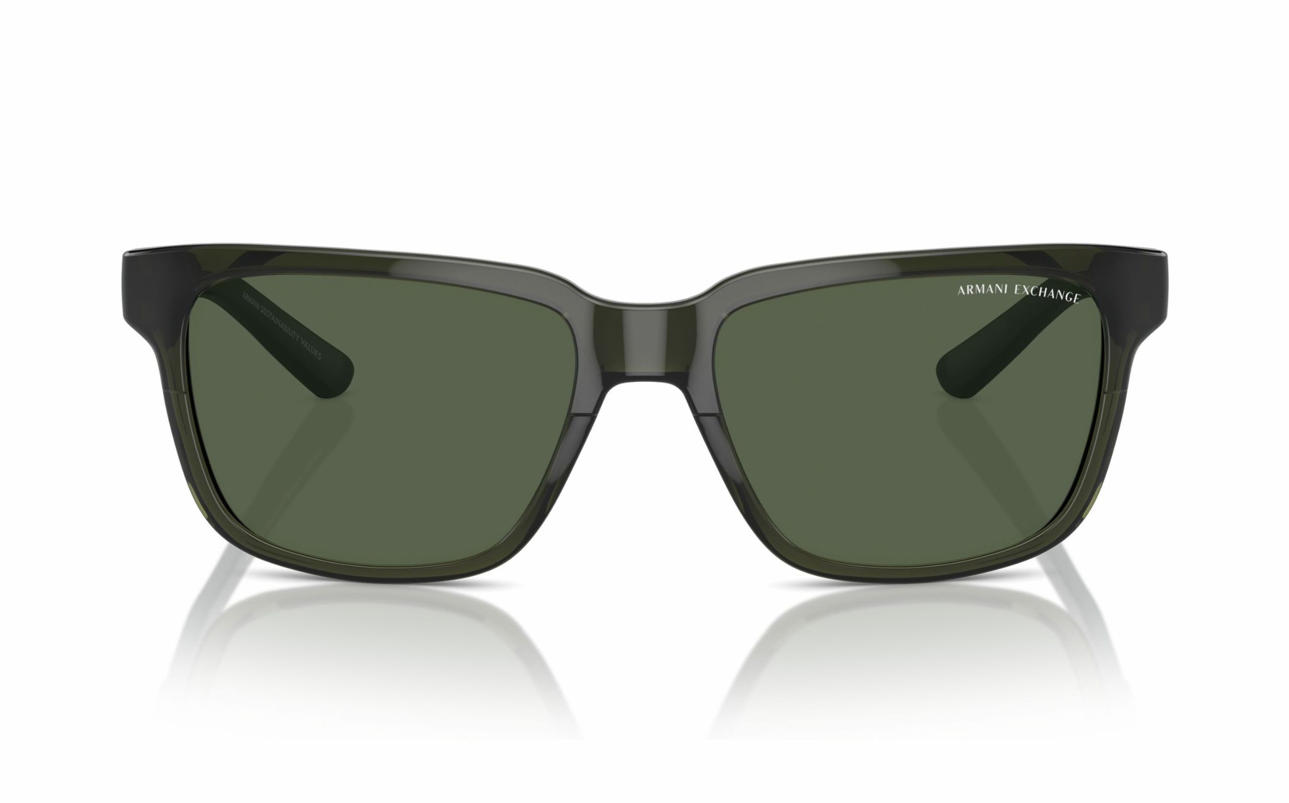 Armani Exchange Sunglasses AX 4026S 8341/9A Green | عالم النظارات السعودية