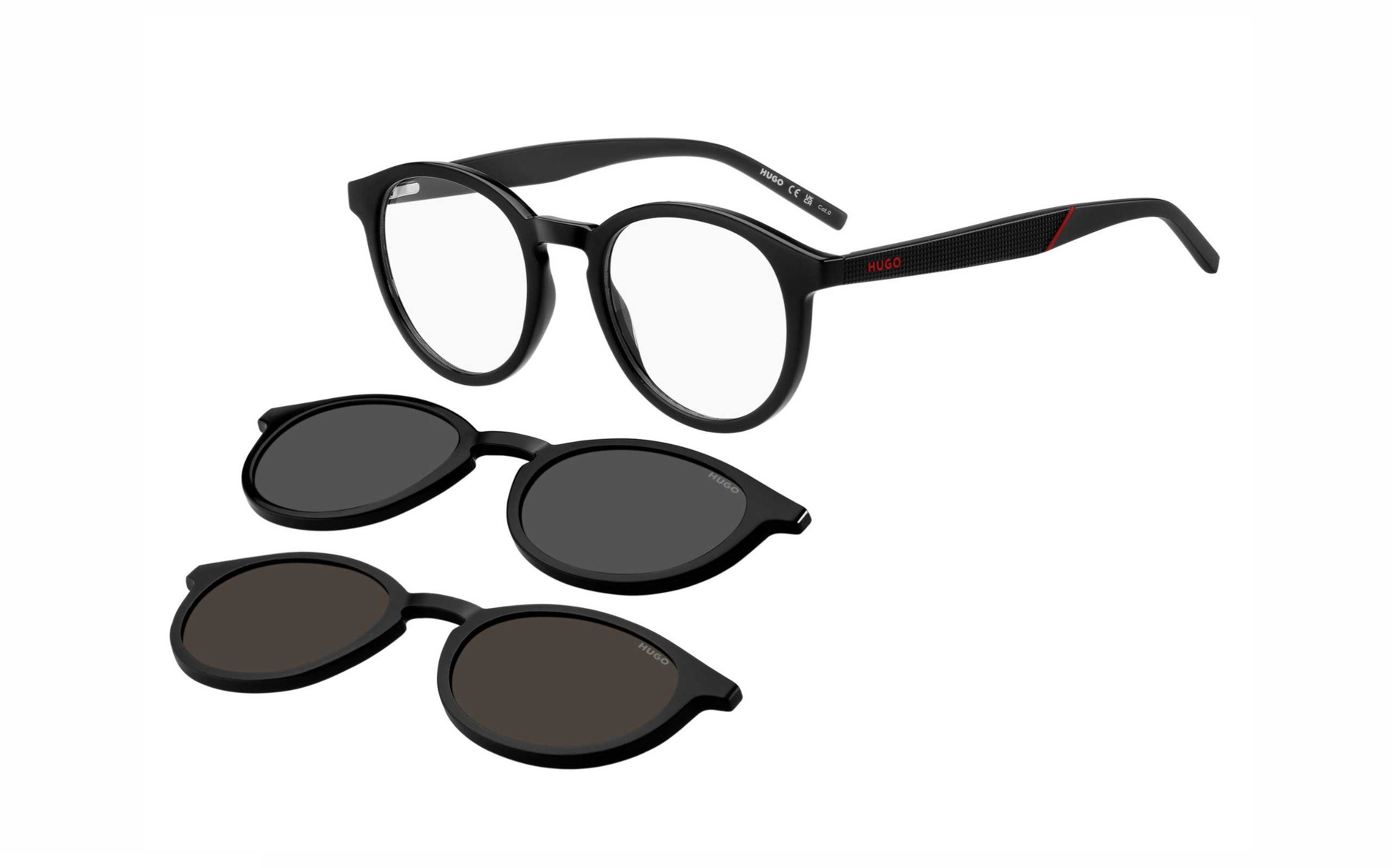 Hugo Boss Clip On Eyeglasses HG 1330/CS2 807 | عالم النظارات السعودية